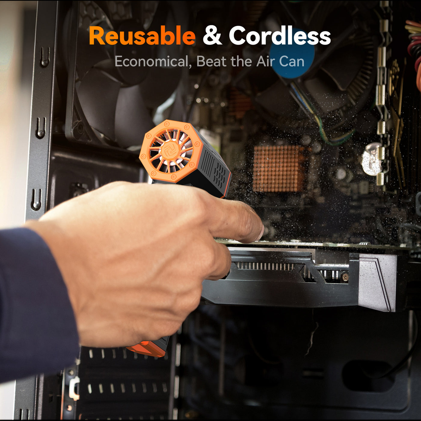 Electric Air Duster –110000RPM Super Power | WOLFBOX MF50