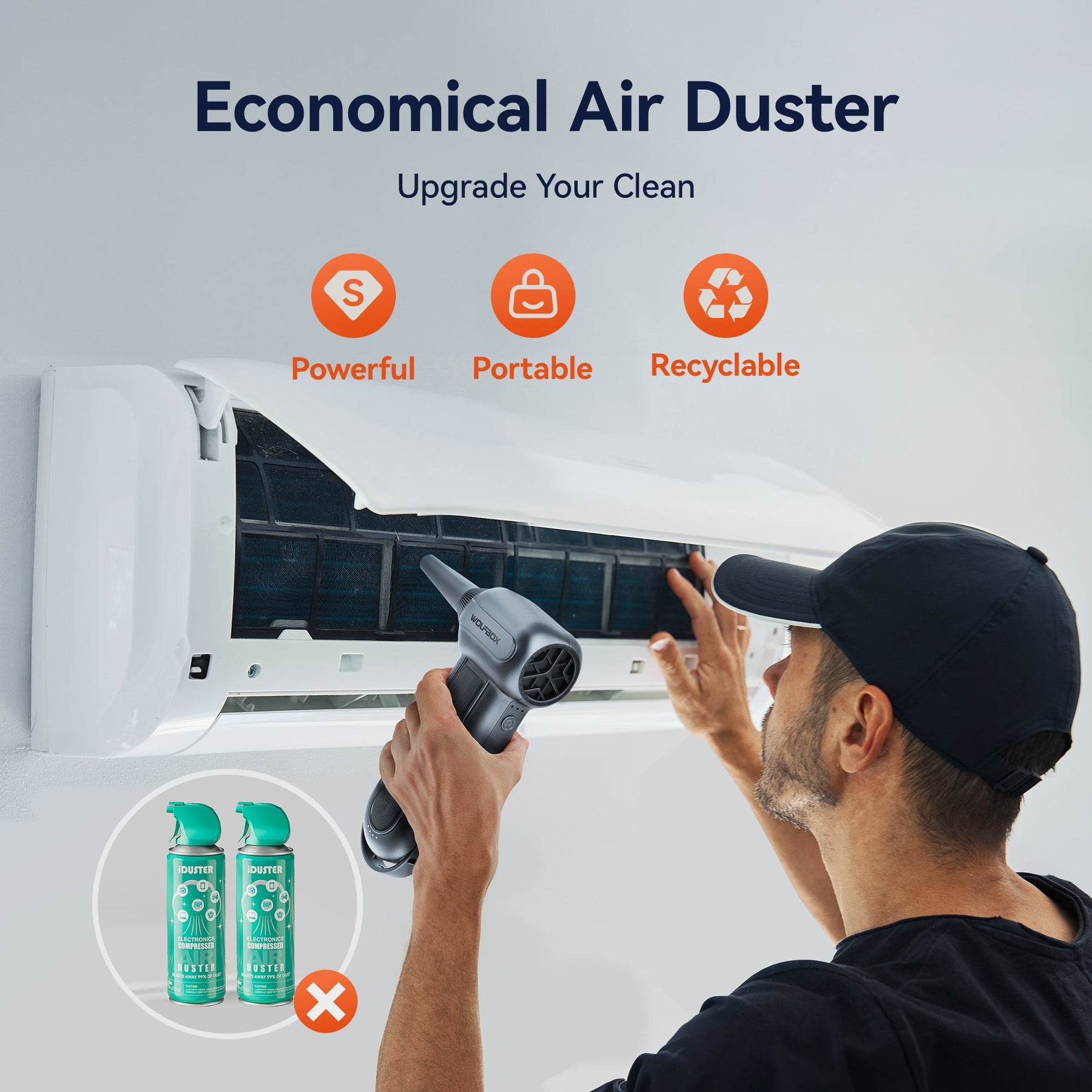 Compressed Air Duster | Super Power Electric Air Duster