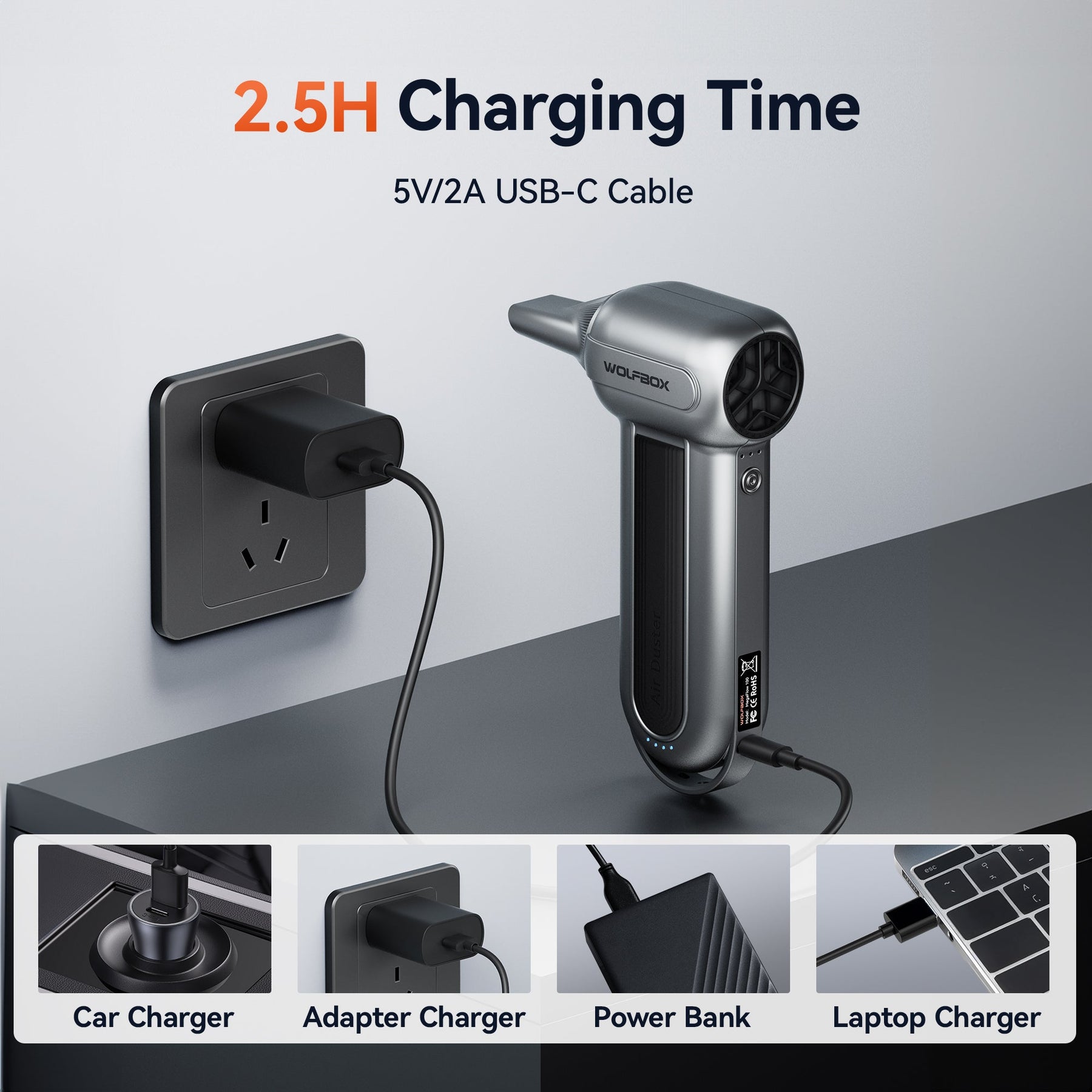 Compressed Air Duster | Super Power Electric Air Duster